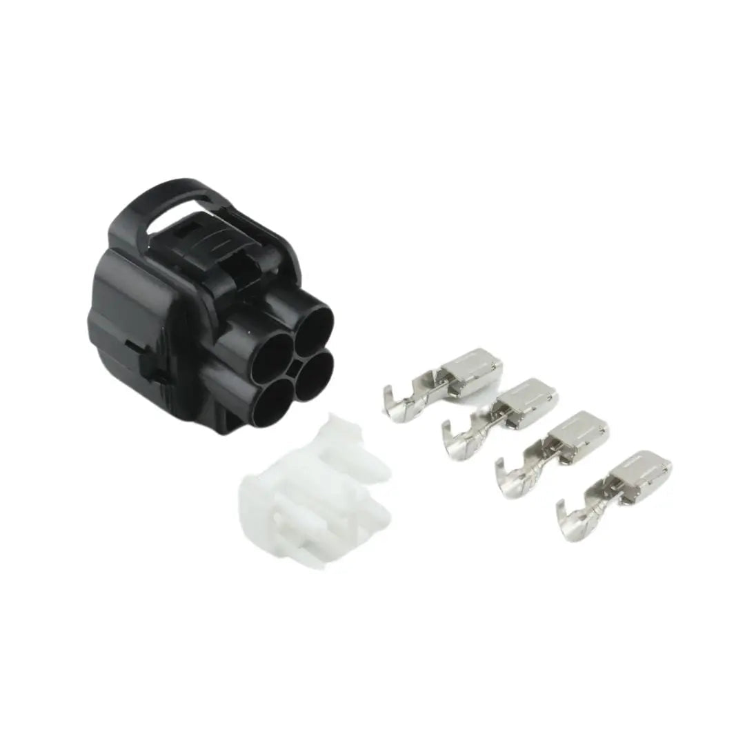 Yazaki 4Pos Female Connector Kit- ASHIGARU MOTORSPORTS