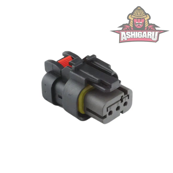 Plug 3W TE Connector Grey - ASHIGARU MOTORSPORTS