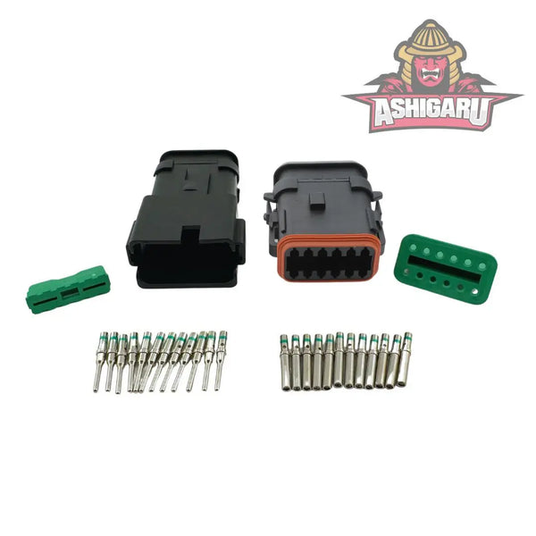 DT Connector Kit - 12 Way - BOOT Spec - ASHIGARU MOTORSPORTS