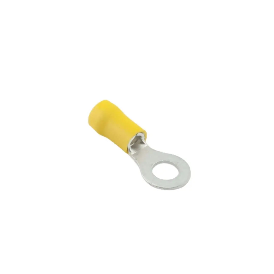 Insulated Terminal Ring 6mm Yellow - ASHIGARU MOTORSPORTS