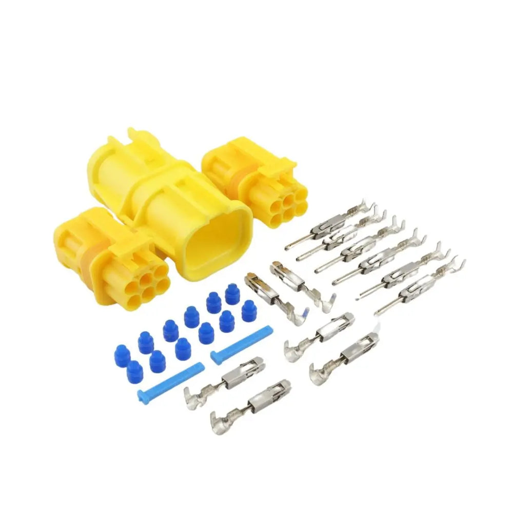 Lear 6Pos Connector Kit - ASHIGARU MOTORSPORTS